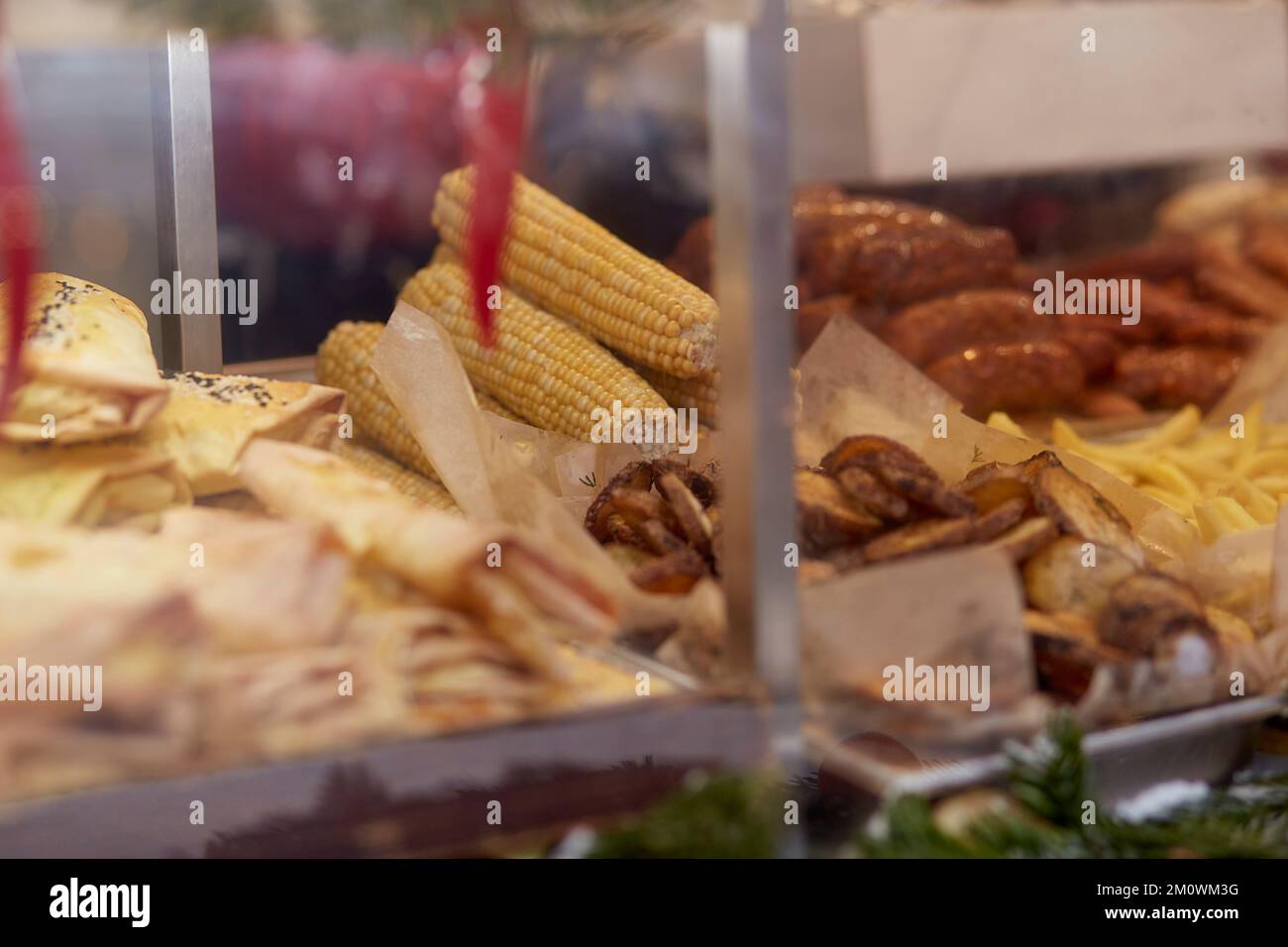Fast food menu market urban american hi-res stock photography and ...