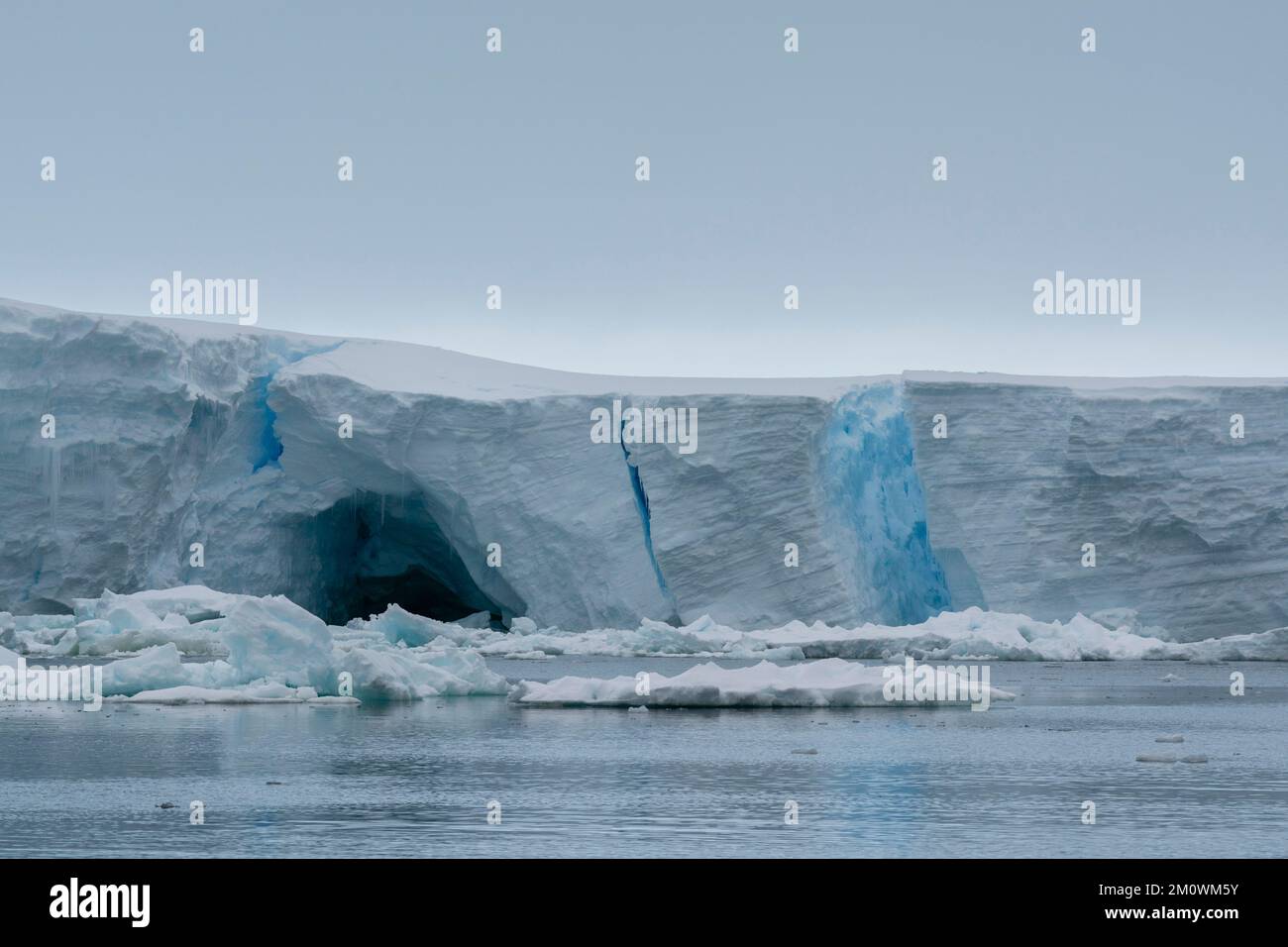 Larsen C ice shelf, Weddell Sea, Antarctica Stock Photo - Alamy