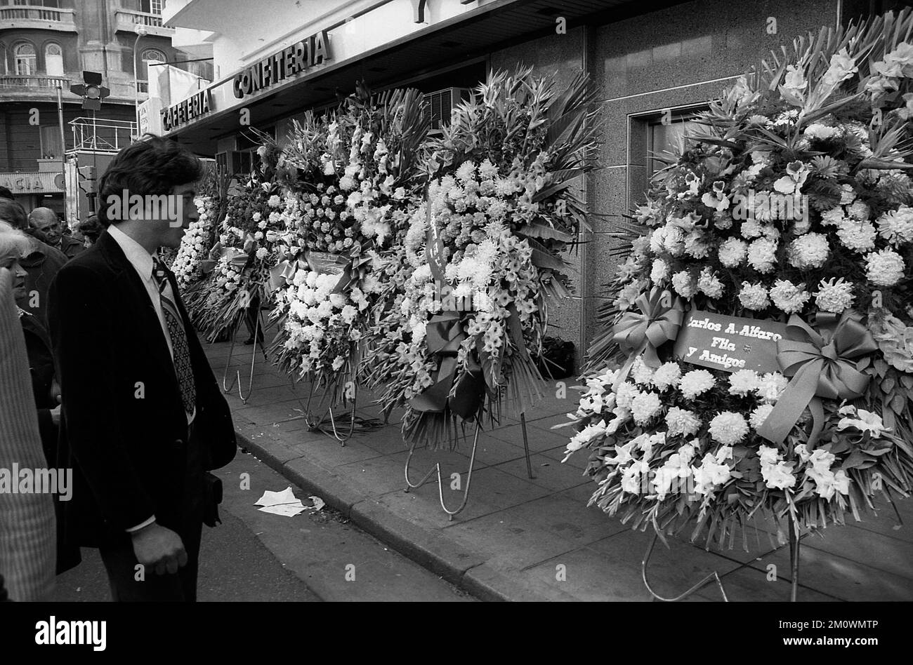 Ricardo Balbín´s funeral, Buenos Aires, Argentina, September 10th, 1981 ...