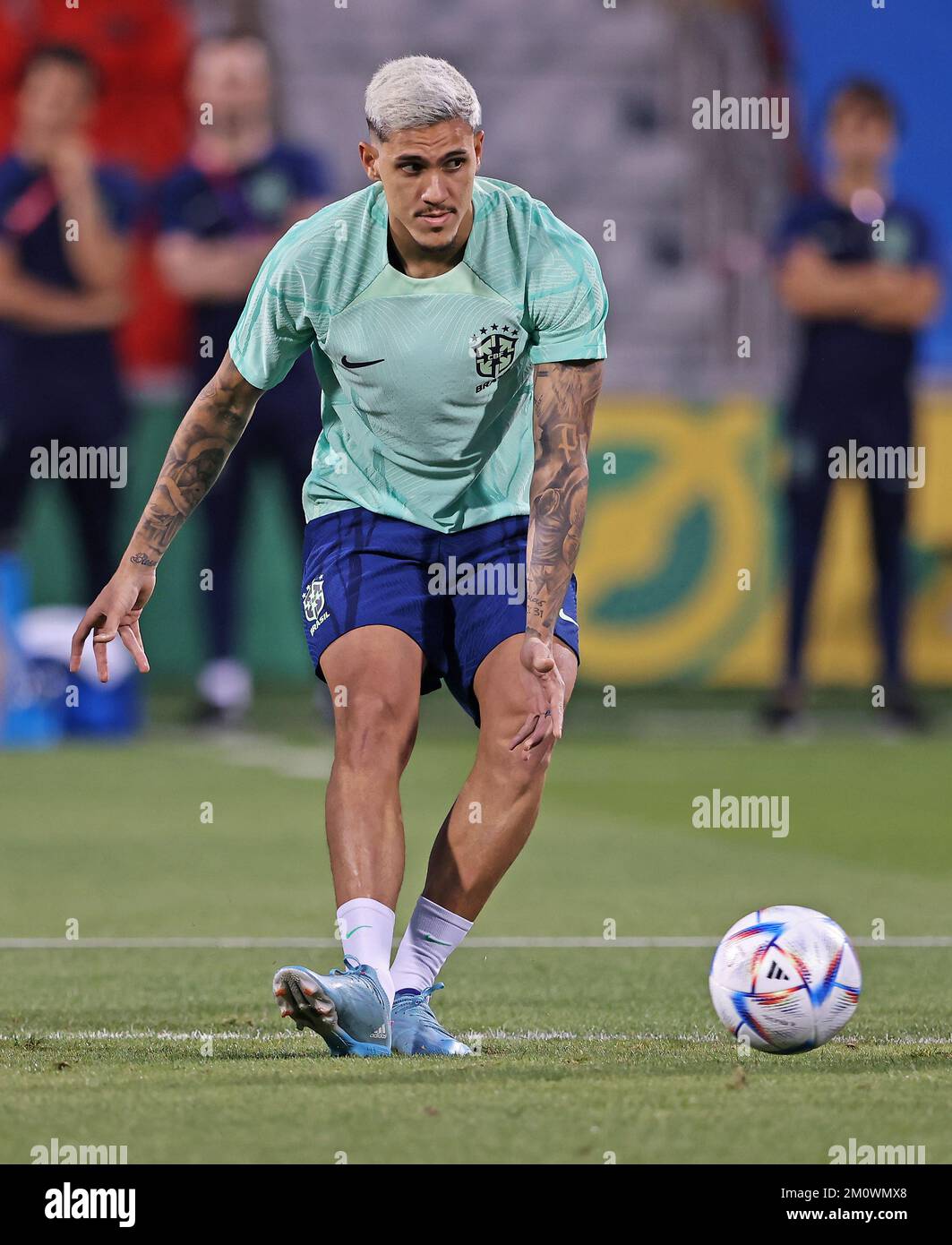 Doha, Qatar. 08th Dec, 2022. Pedro do Brasil, during training at the ...
