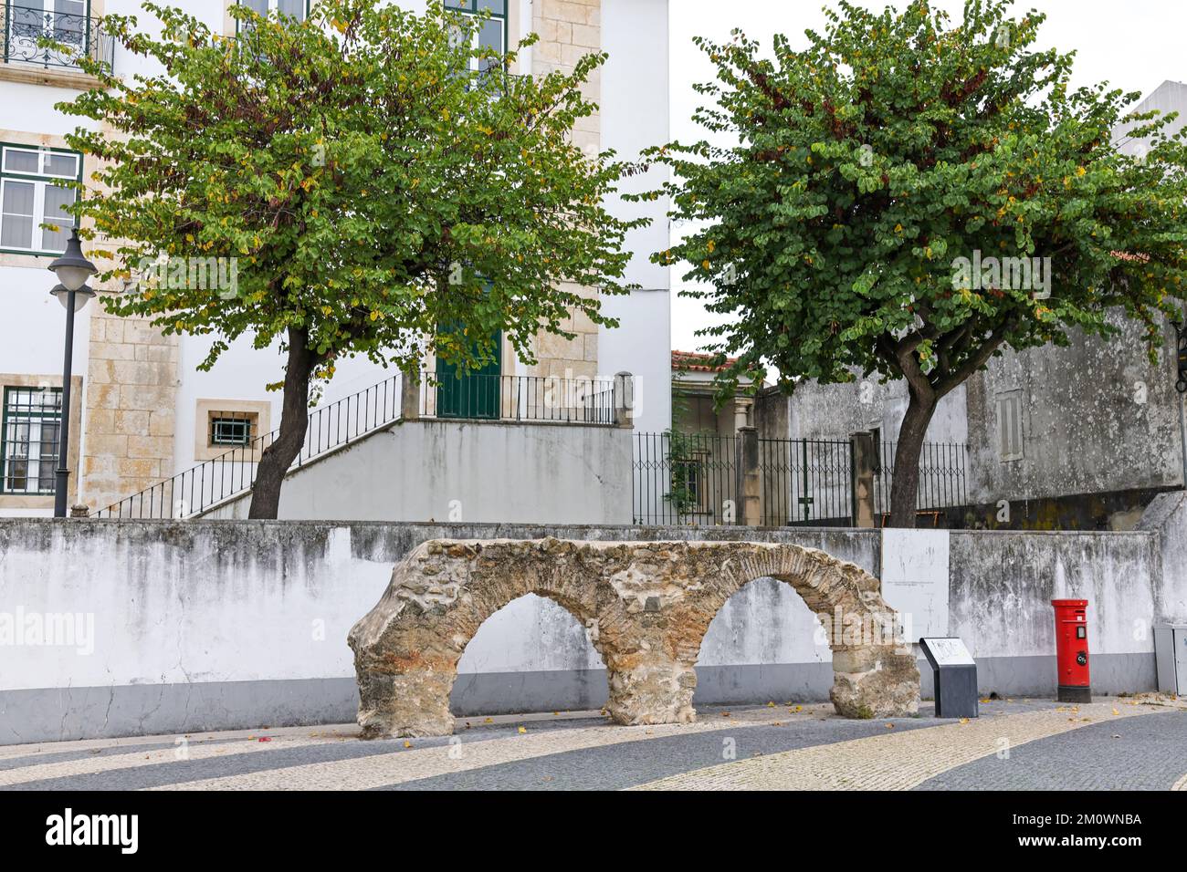 The medieval Arcos De Azenha in the historic center of the city of ...