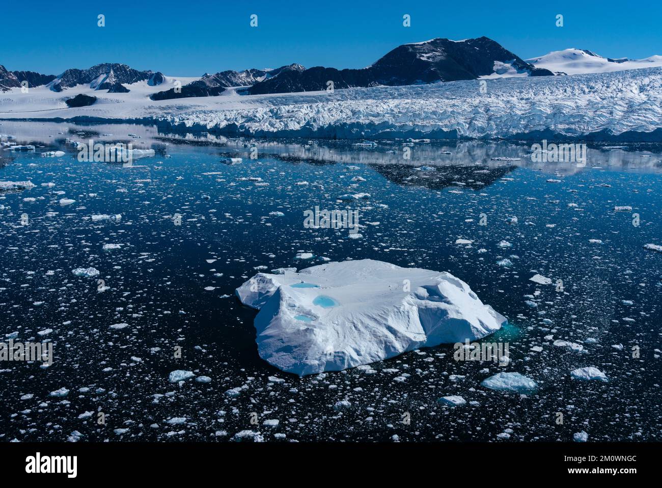 Aerial view of Larsen Inlet, Weddell Sea, Antarctica Stock Photo - Alamy