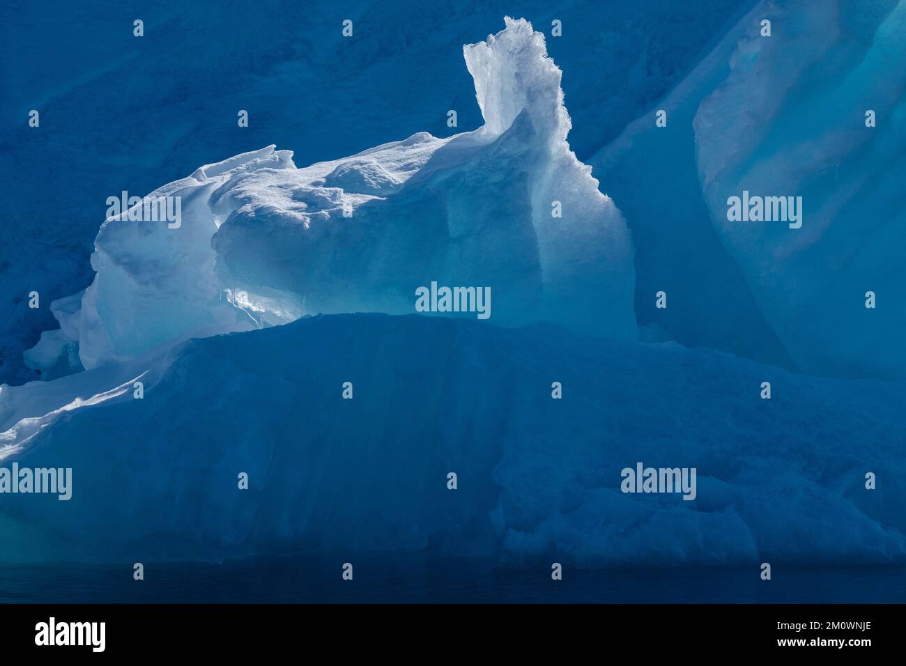 Details of an iceberg, Larsen Inlet, Weddell Sea, Antarctica Stock ...