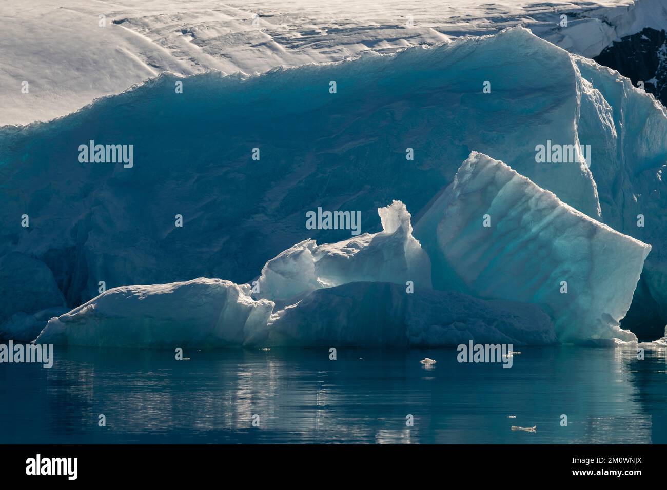Details of an iceberg, Larsen Inlet, Weddell Sea, Antarctica Stock ...