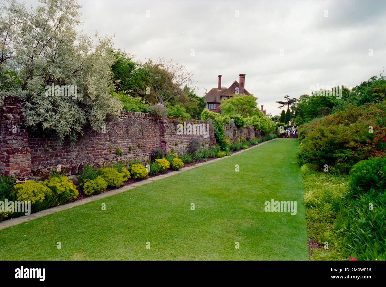 Sissinghurst Gardens in Kent. A National Trust Property, shot on Film ...