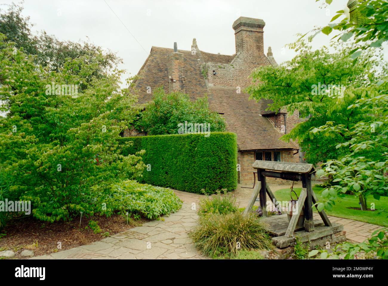 Sissinghurst Gardens in Kent. A National Trust Property, shot on Film ...