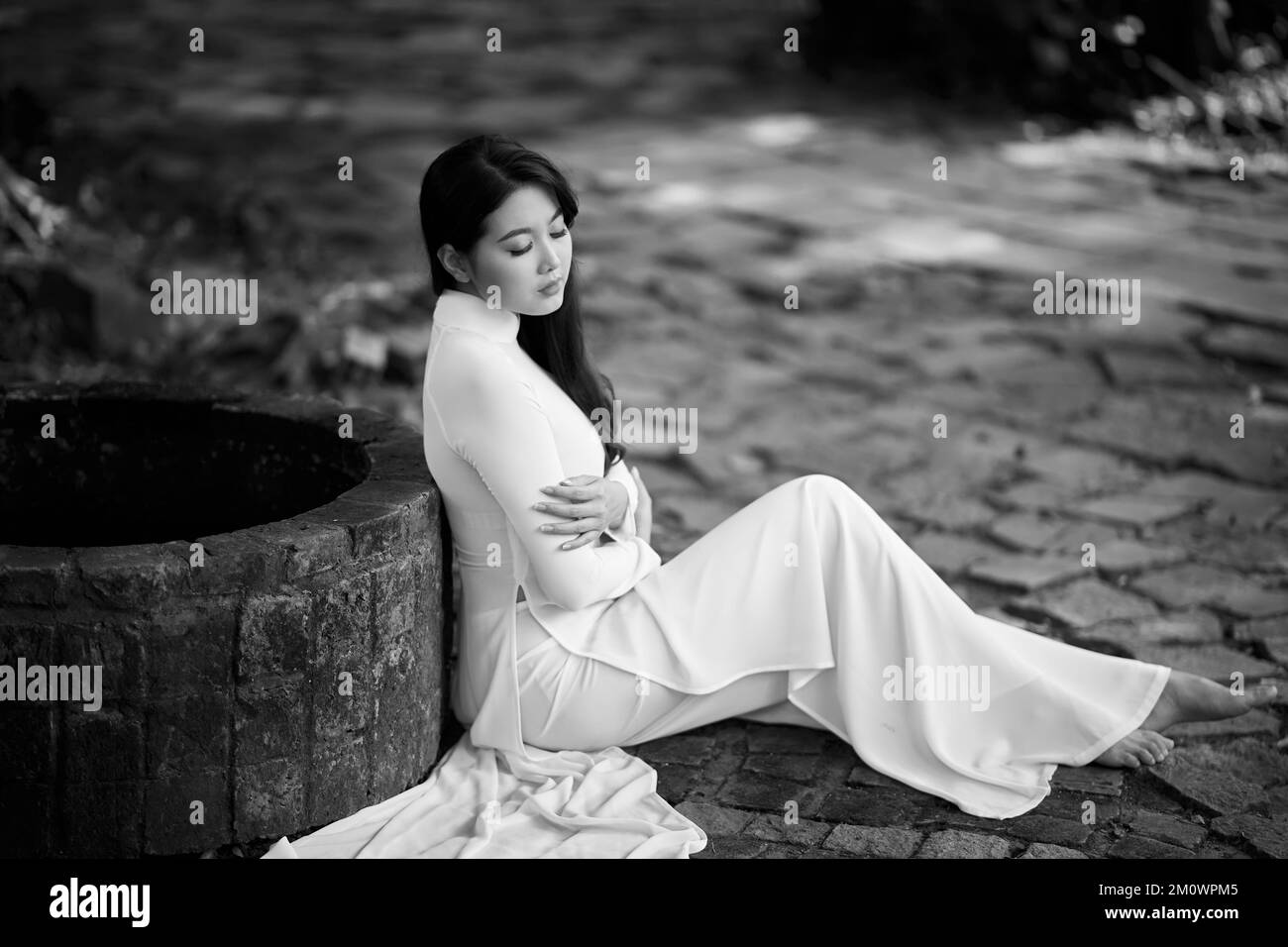 Ho Chi Minh city, Viet Nam: Ao Dai is traditional dress of vietnam ...