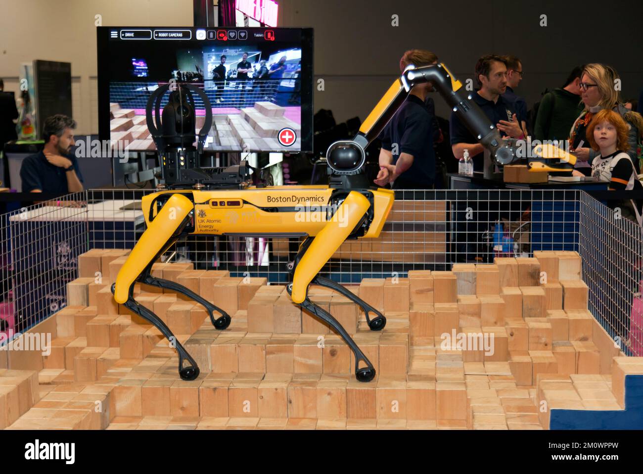 Boston Dynamics Robotic Dog, Spot, used by UK Atomic Energy Authority’s ...