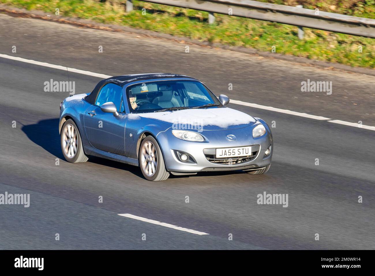 Black Mazda 2 Racing