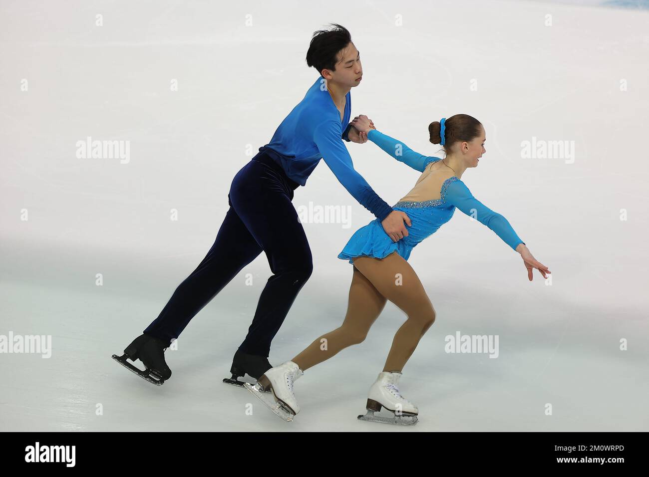 Palavela, Turin, Italy, December 08, 2022, Cayla Smith / Andy Deng (Usa ...
