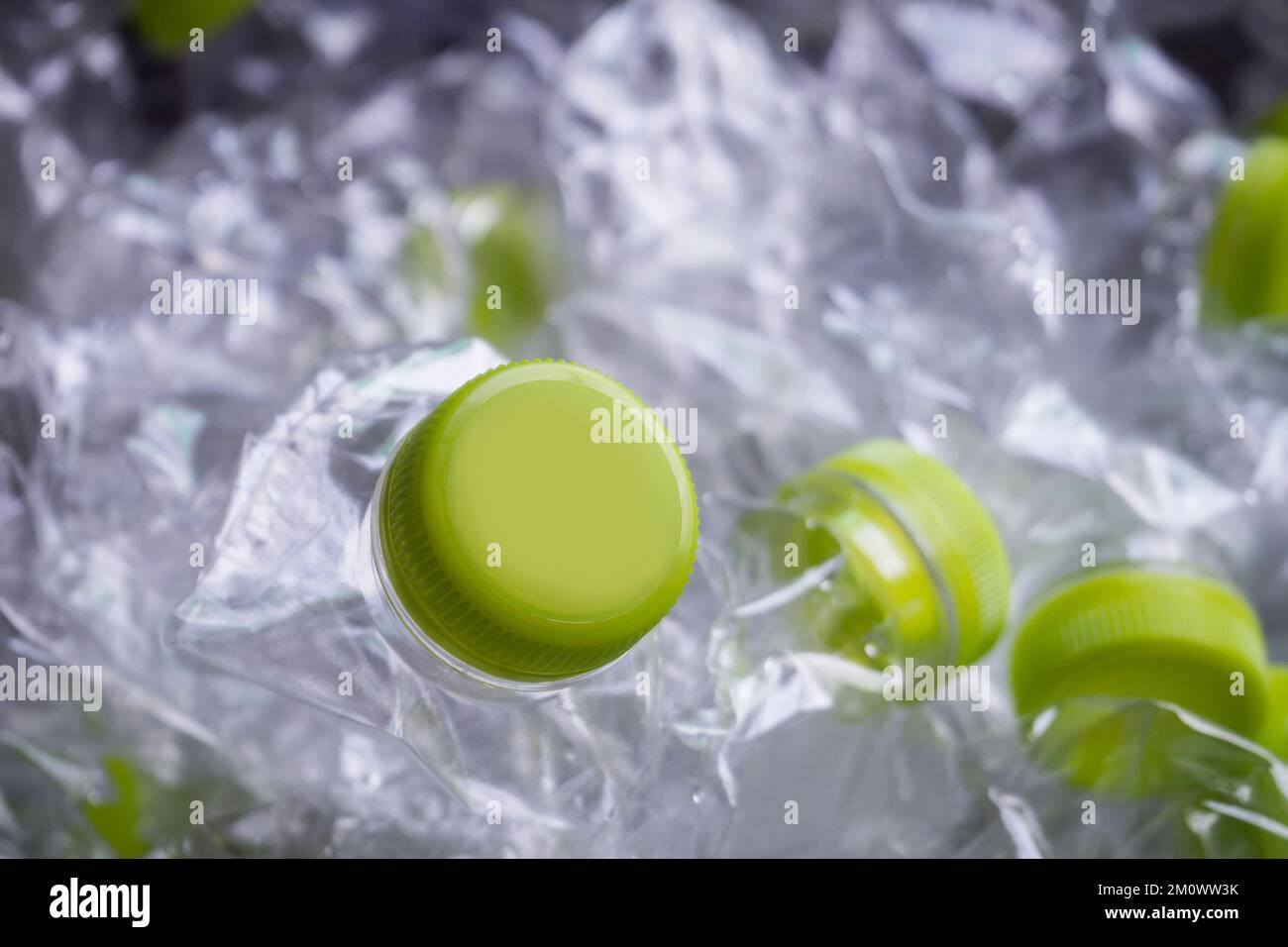 plastic bottles recycle background concept Stock Photo - Alamy