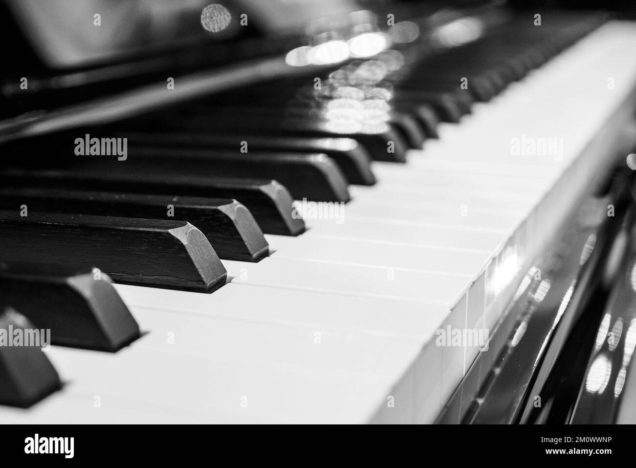 Musical instrument Black and White Stock Photos & Images - Alamy