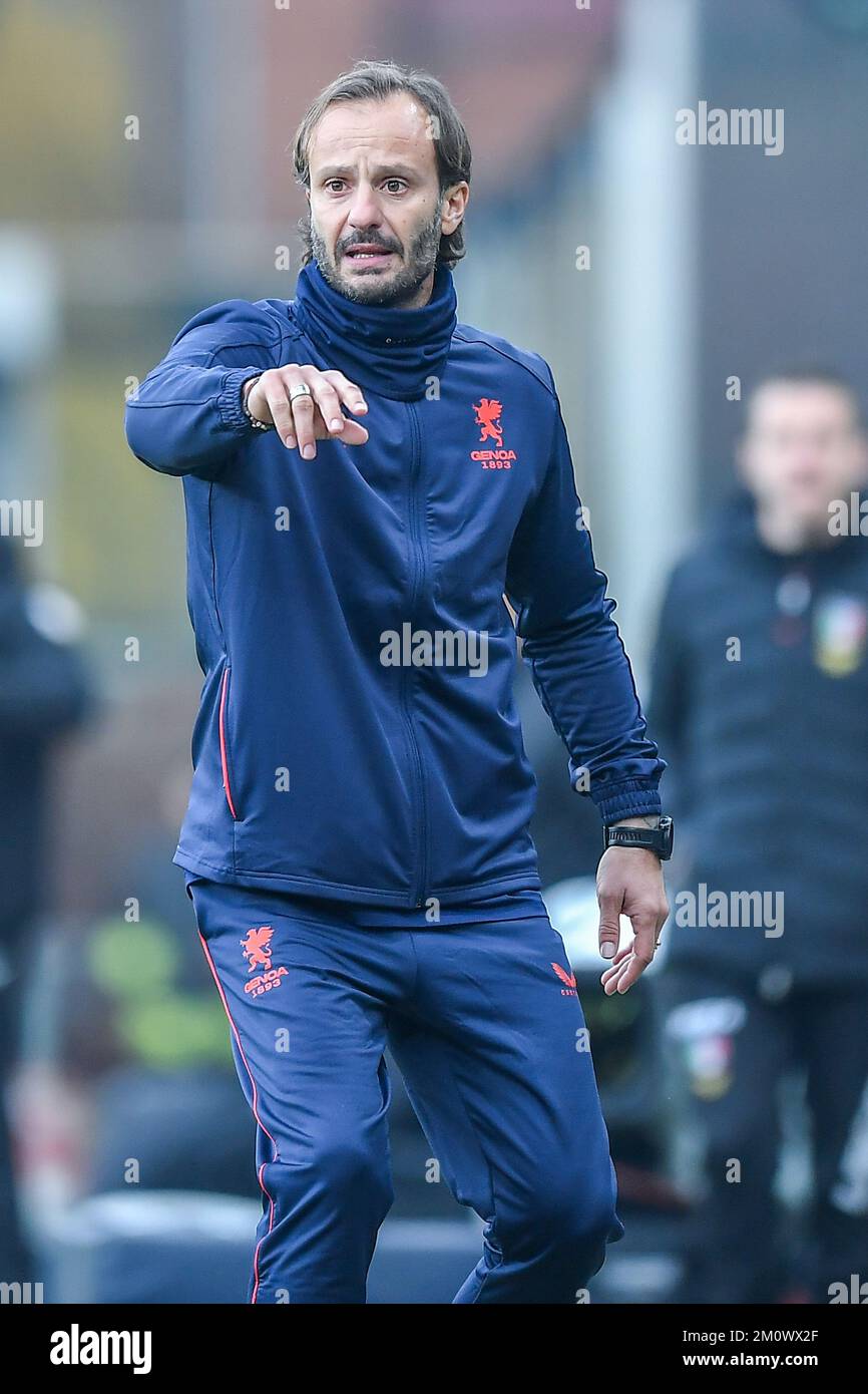 December 8, 2022, Genoa, Italy: Genoa, Italy, Luigi Ferraris stadium ...