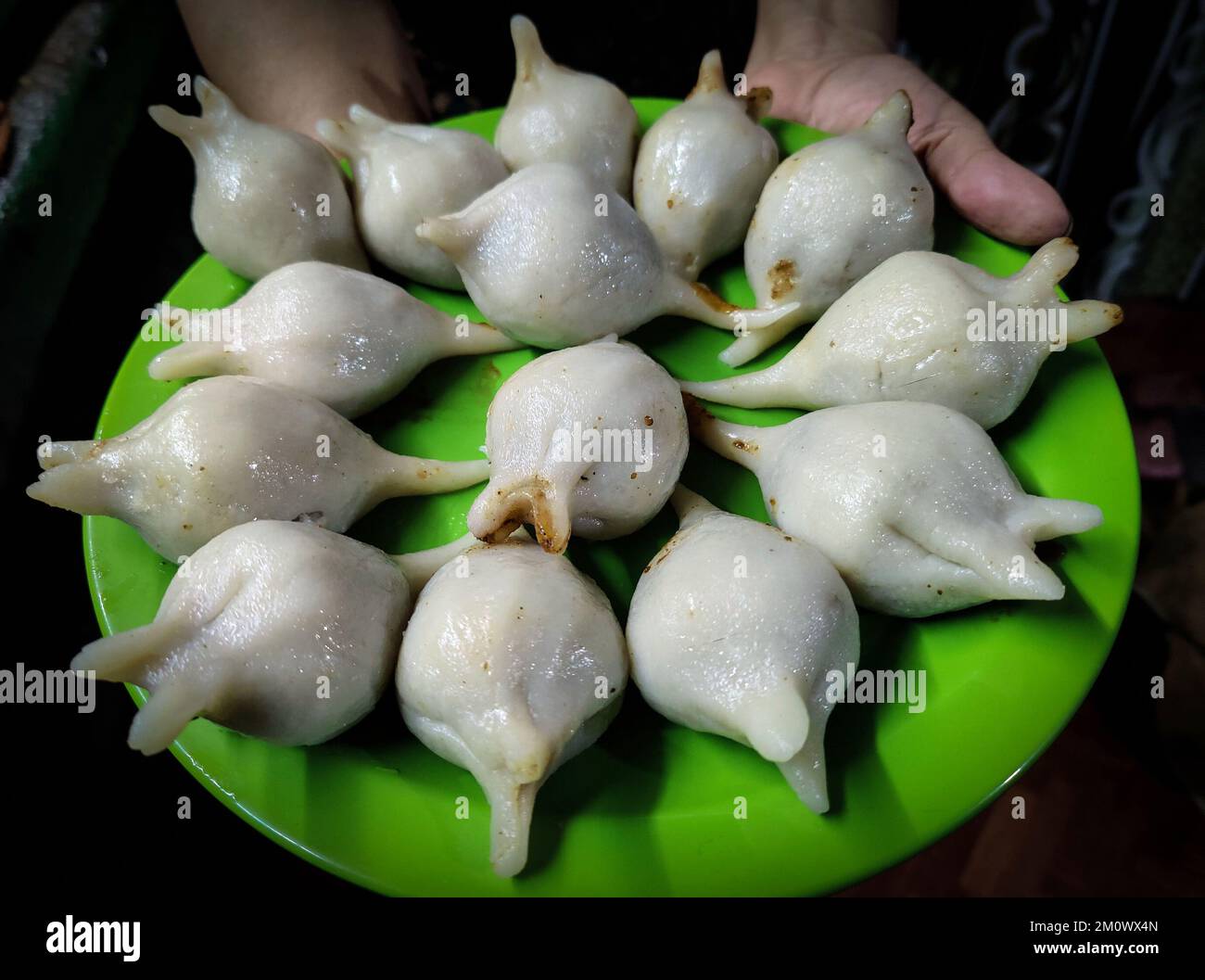 Kathmandu, Bagmati, Nepal. 8th Dec, 2022. A woman from Newar community ...