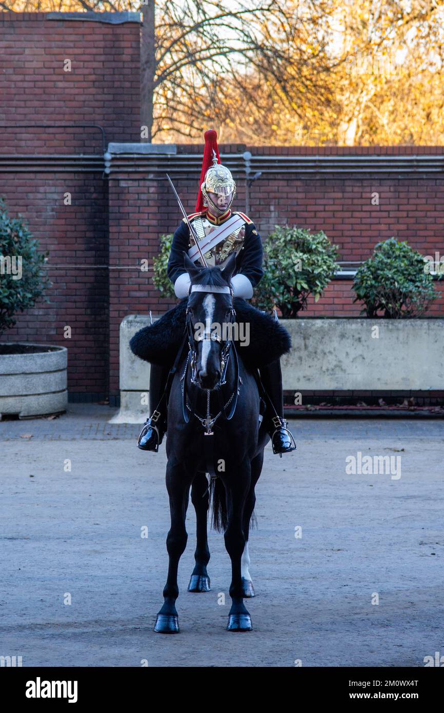 London, UK. 8th Dec, 2022. Household Cavalry Pass Out Parade of ...