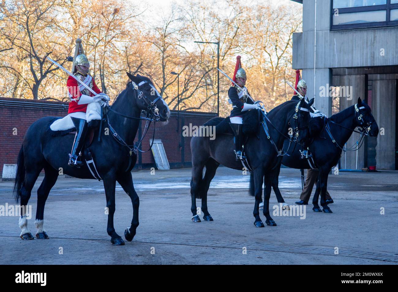 London, UK. 8th Dec, 2022. Household Cavalry Pass Out Parade of ...