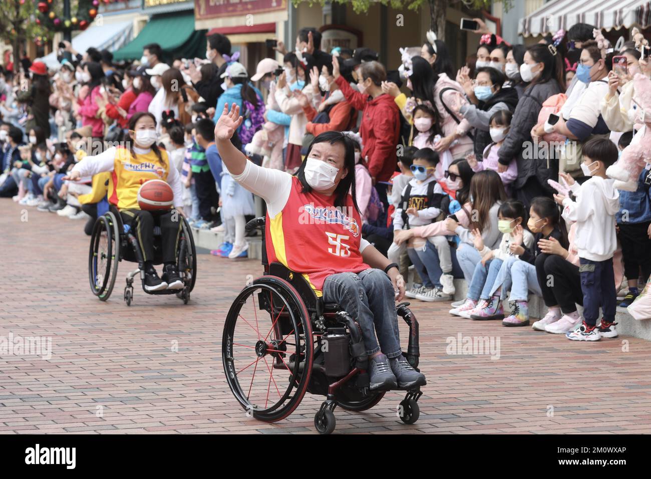 Kitty Hui (right), Wheelchair Basketball Team of the Hong Kong ...