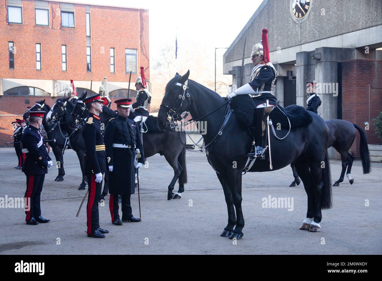 London, UK. 8th Dec, 2022. Household Cavalry Pass Out Parade of ...