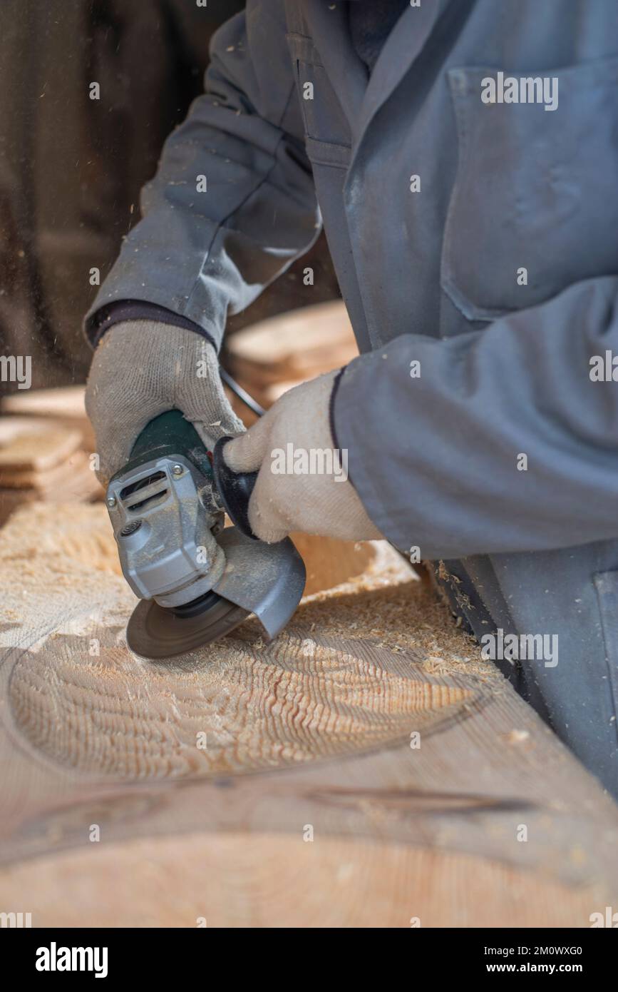 Processes wood hi-res stock photography and images - Alamy