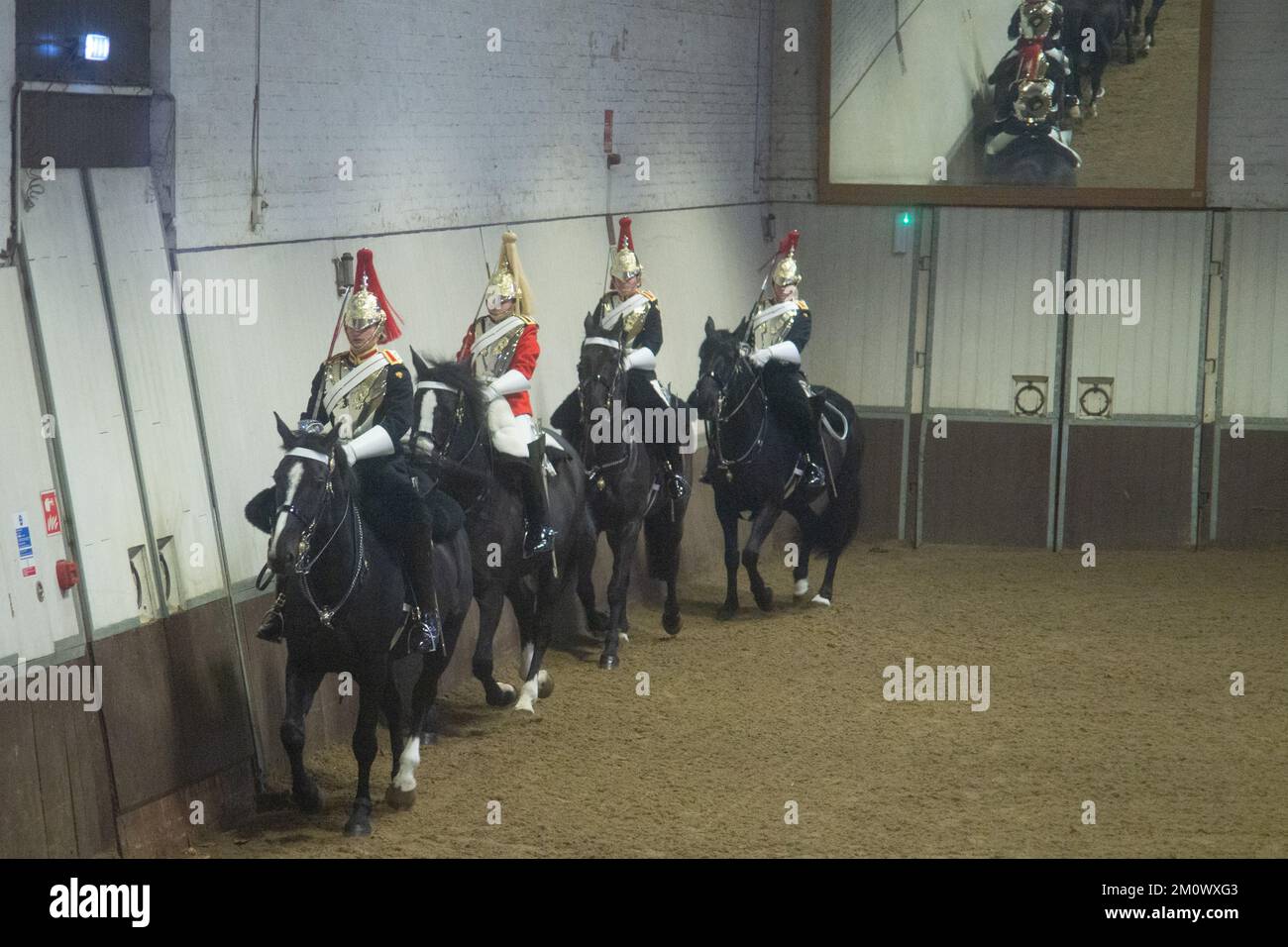 London, UK. 8th Dec, 2022. Household Cavalry Pass Out Parade of ...