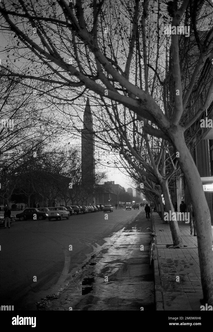 San Juan, Argentina main street, circa 1970 Stock Photo - Alamy