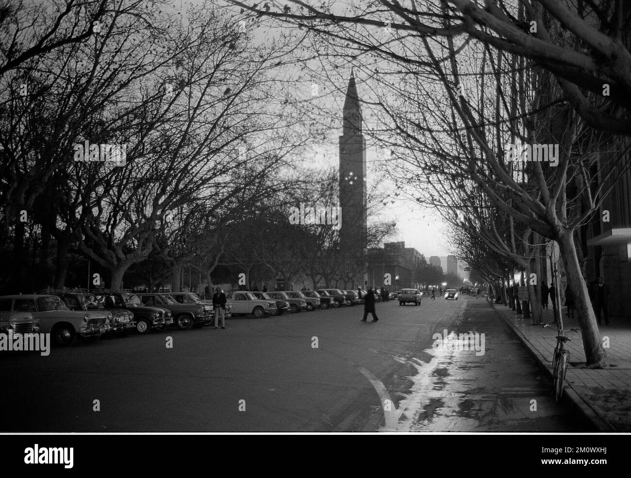 San Juan, Argentina main street, circa 1970 Stock Photo - Alamy