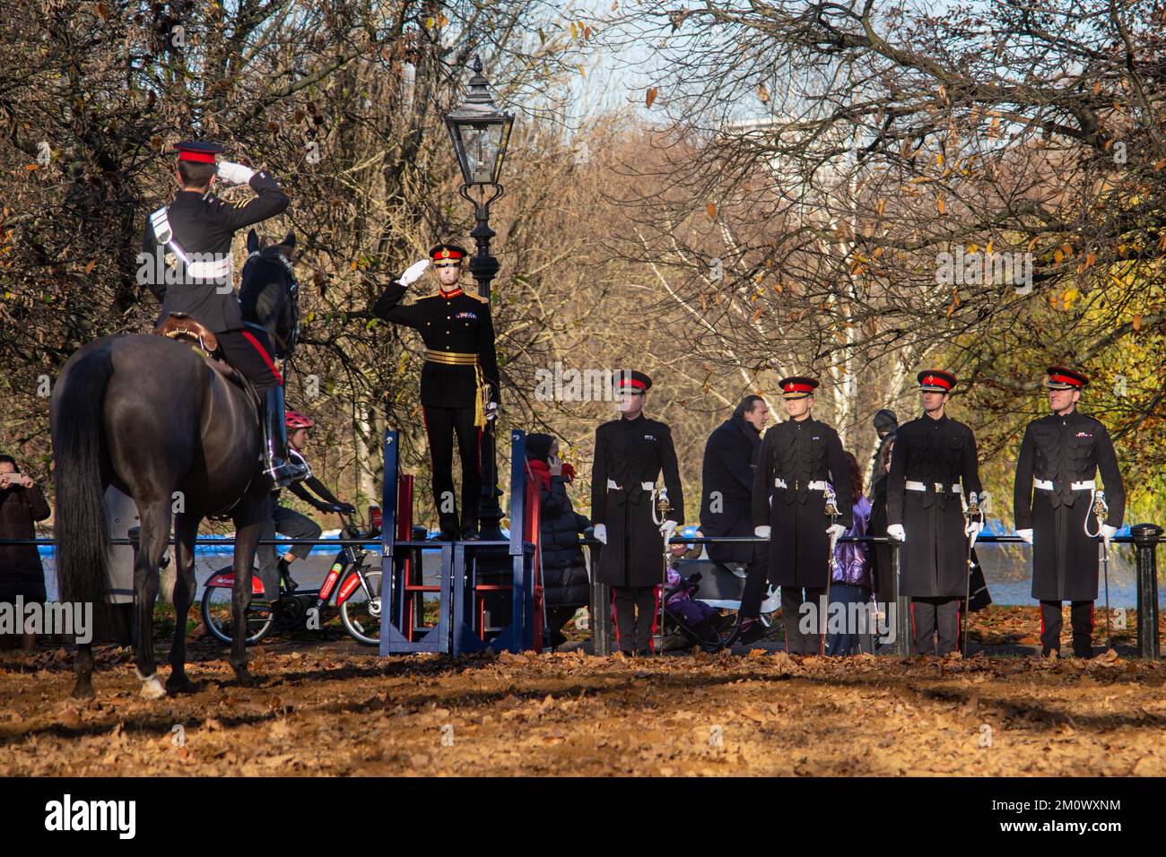 London, UK. 8th Dec, 2022. Household Cavalry Pass Out Parade of ...