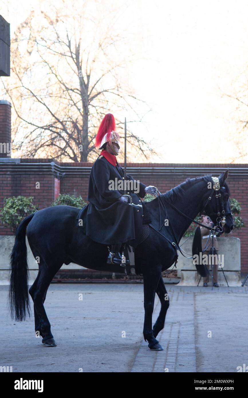 London, UK. 8th Dec, 2022. Household Cavalry Pass Out Parade of ...
