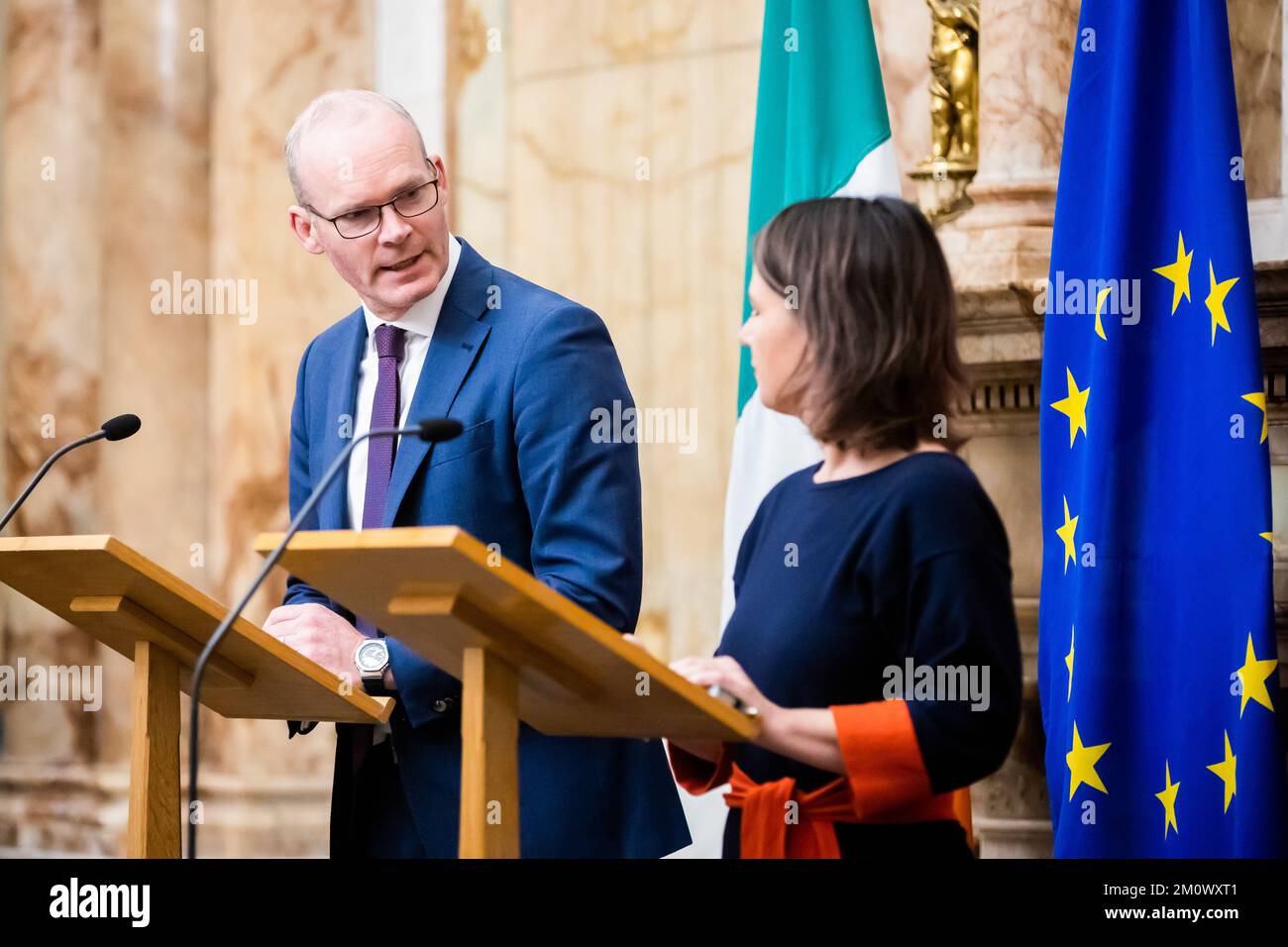 Dublin, Ireland. 08th Dec, 2022. Simon Coveney, Minister for Foreign ...