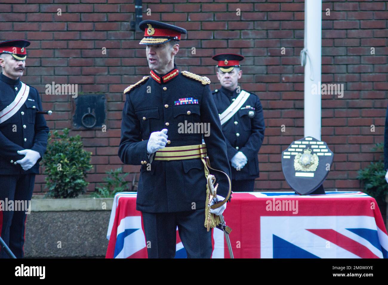 8th December 2022. London, UK. Household Cavalry Pass Out Parade of ...