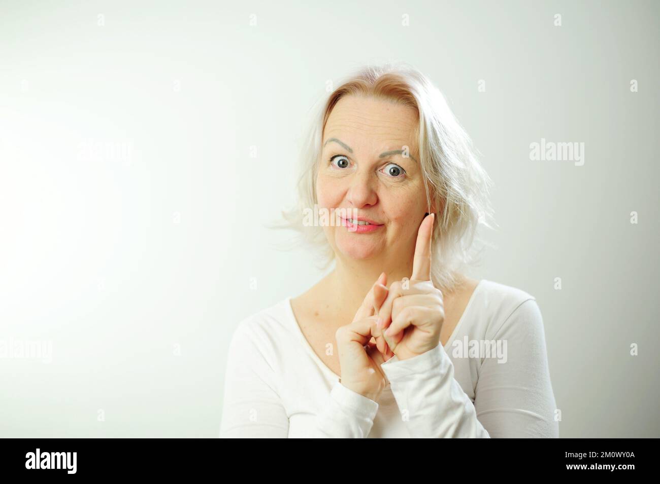 Close up portrait of gorgeous, nice, stunning, adorable good serious ...