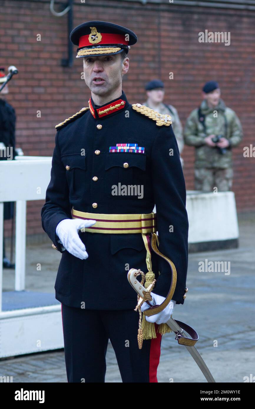 8th December 2022. London, UK. Household Cavalry Pass Out Parade of ...