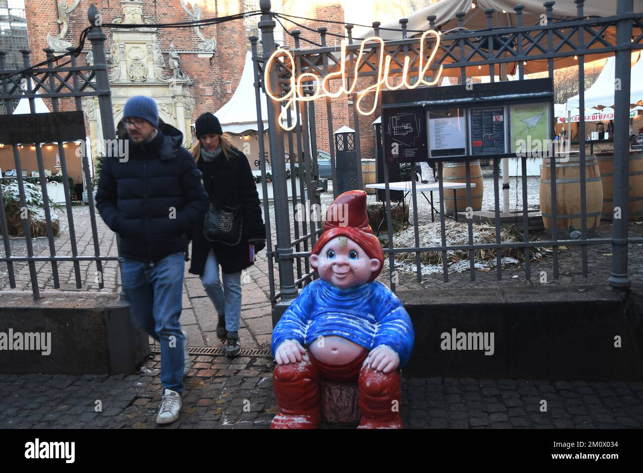 Copenhagen/Denmark/08 December 2022/Visoitor going to see christmas ...