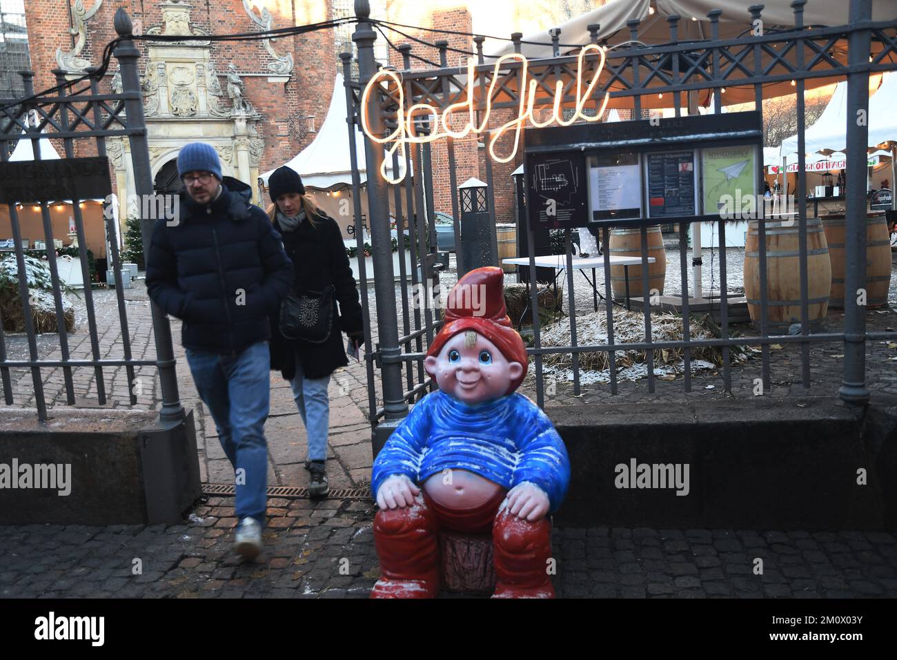Copenhagen/Denmark/08 December 2022/Visoitor going to see christmas ...