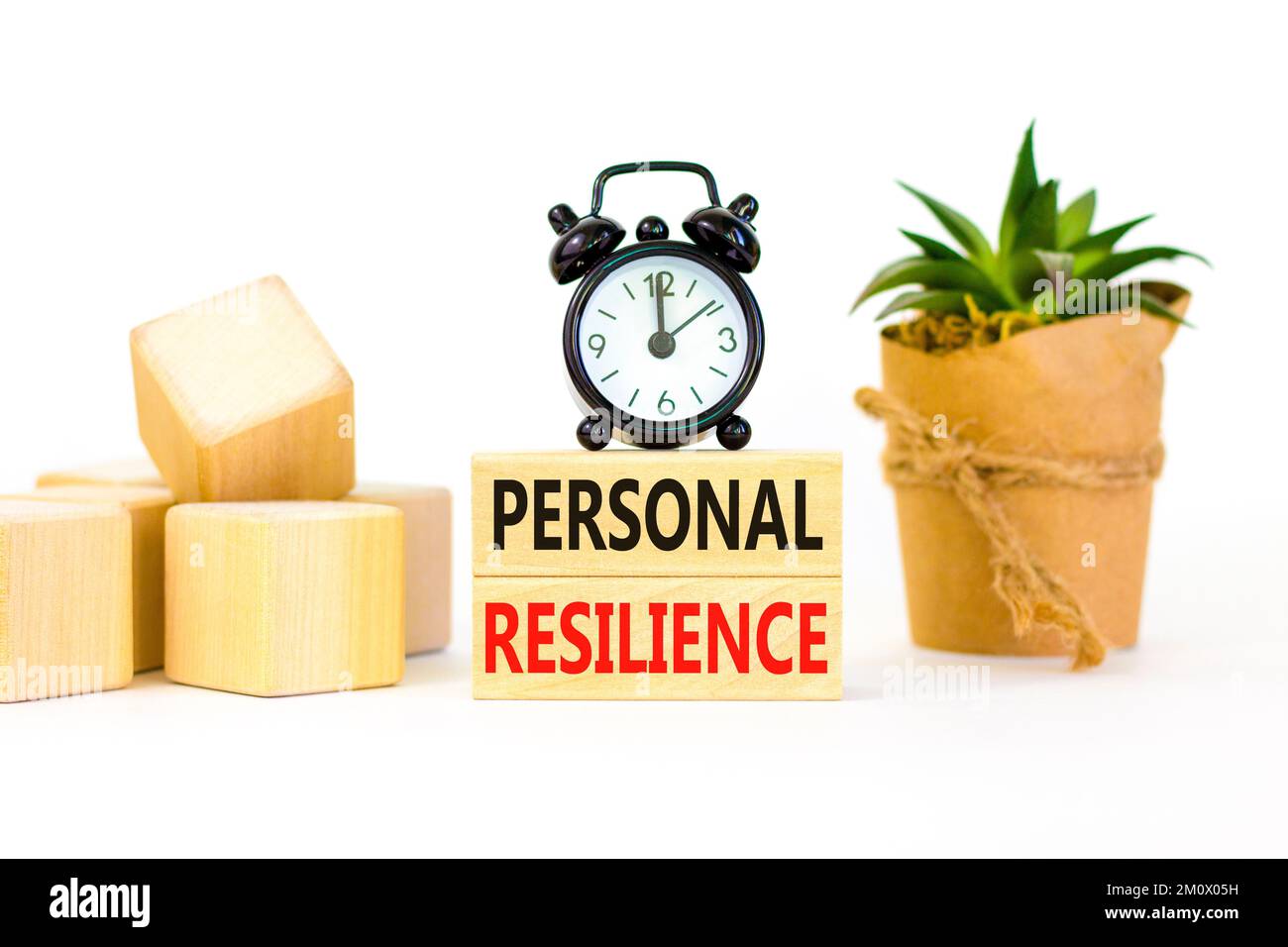 Personal resilience symbol. Concept word Personal resilience on wooden ...