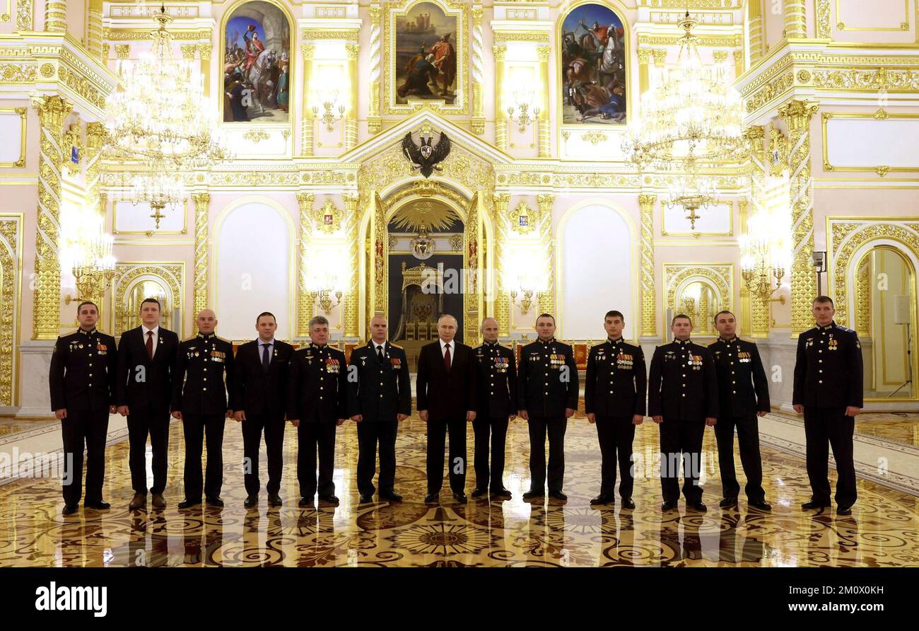Moscow, Russia. 08th Dec, 2022. Russian President Vladimir Putin ...