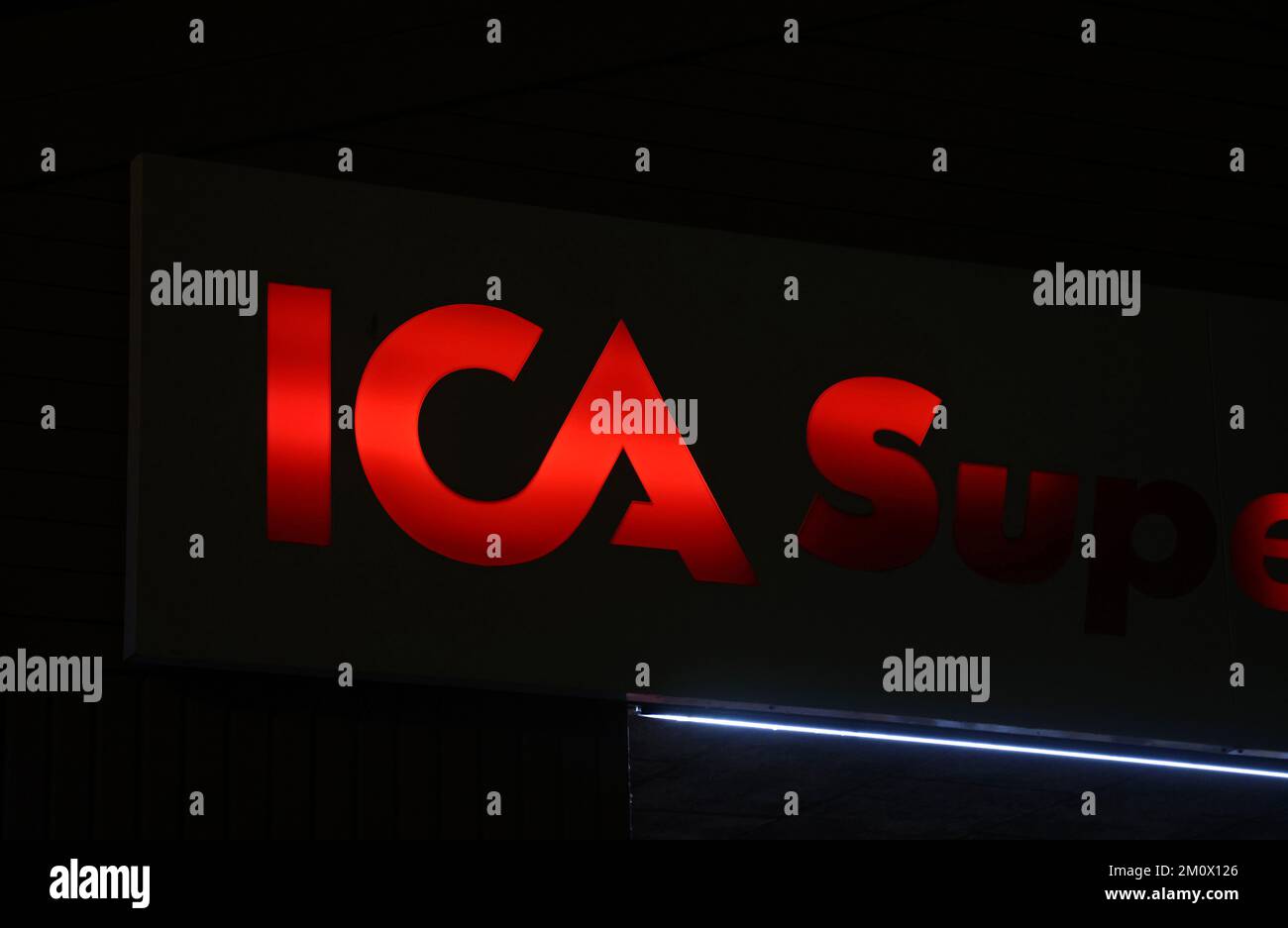 A Ica grocery store Stock Photo - Alamy