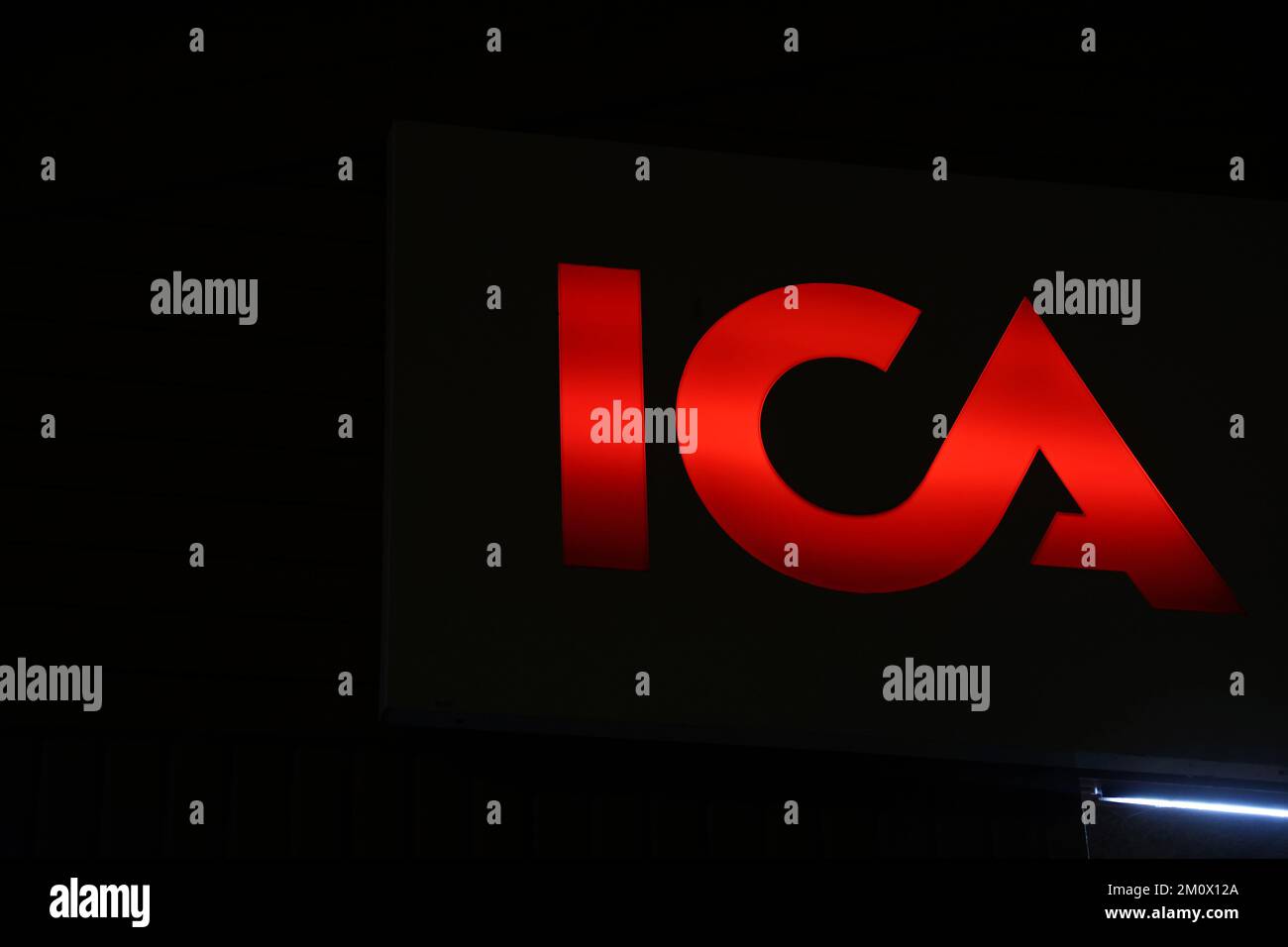 A Ica grocery store Stock Photo - Alamy