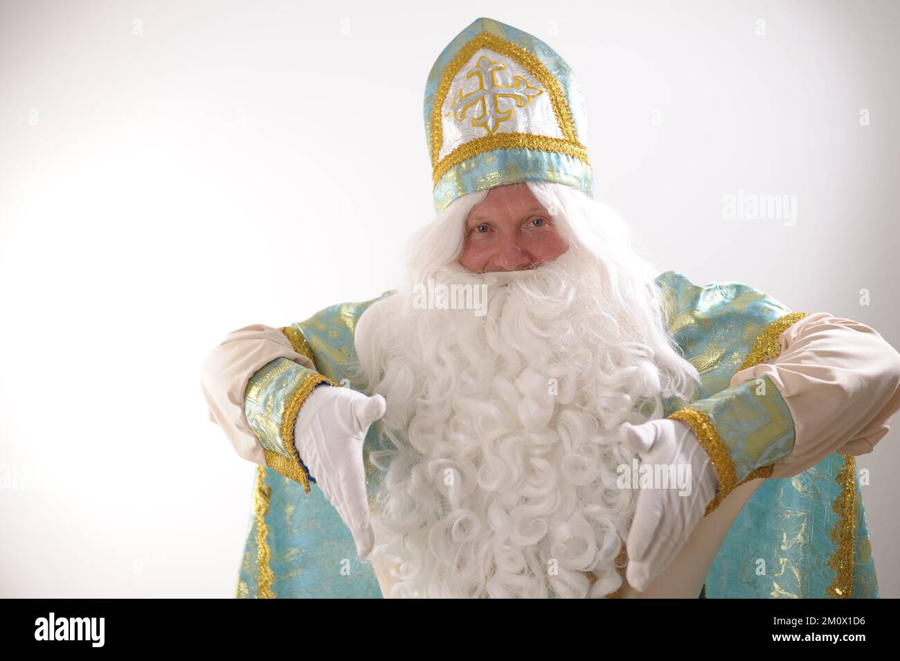 Fairy tale 12 months Saint Nicholas Santa winter month january february ...