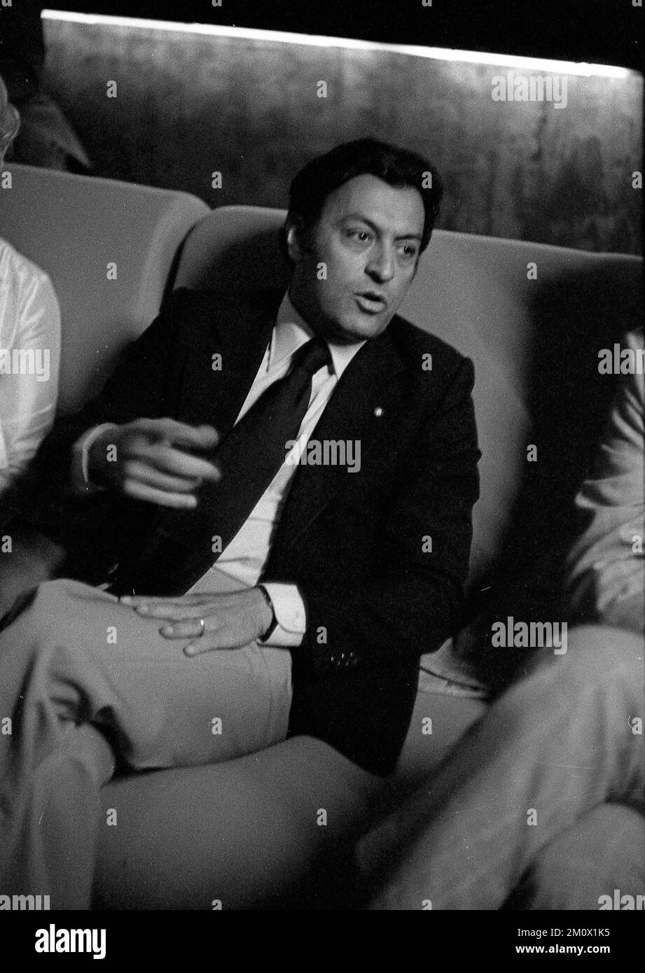 Zubin Mehta, Indian conductor, during a press conference before his ...