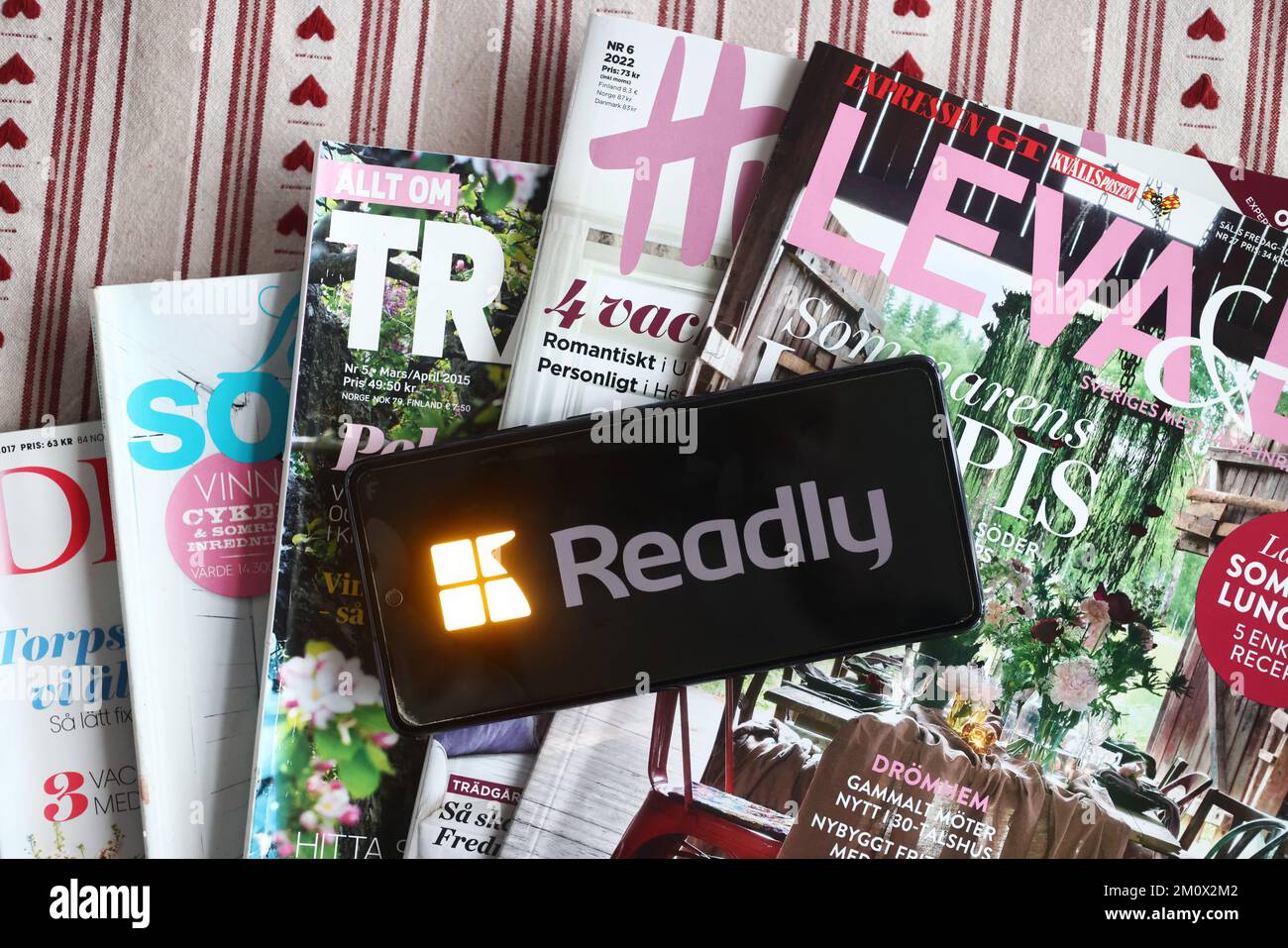 Readly AB is a Swedish digital newspaper and magazine subscription service with content from ...