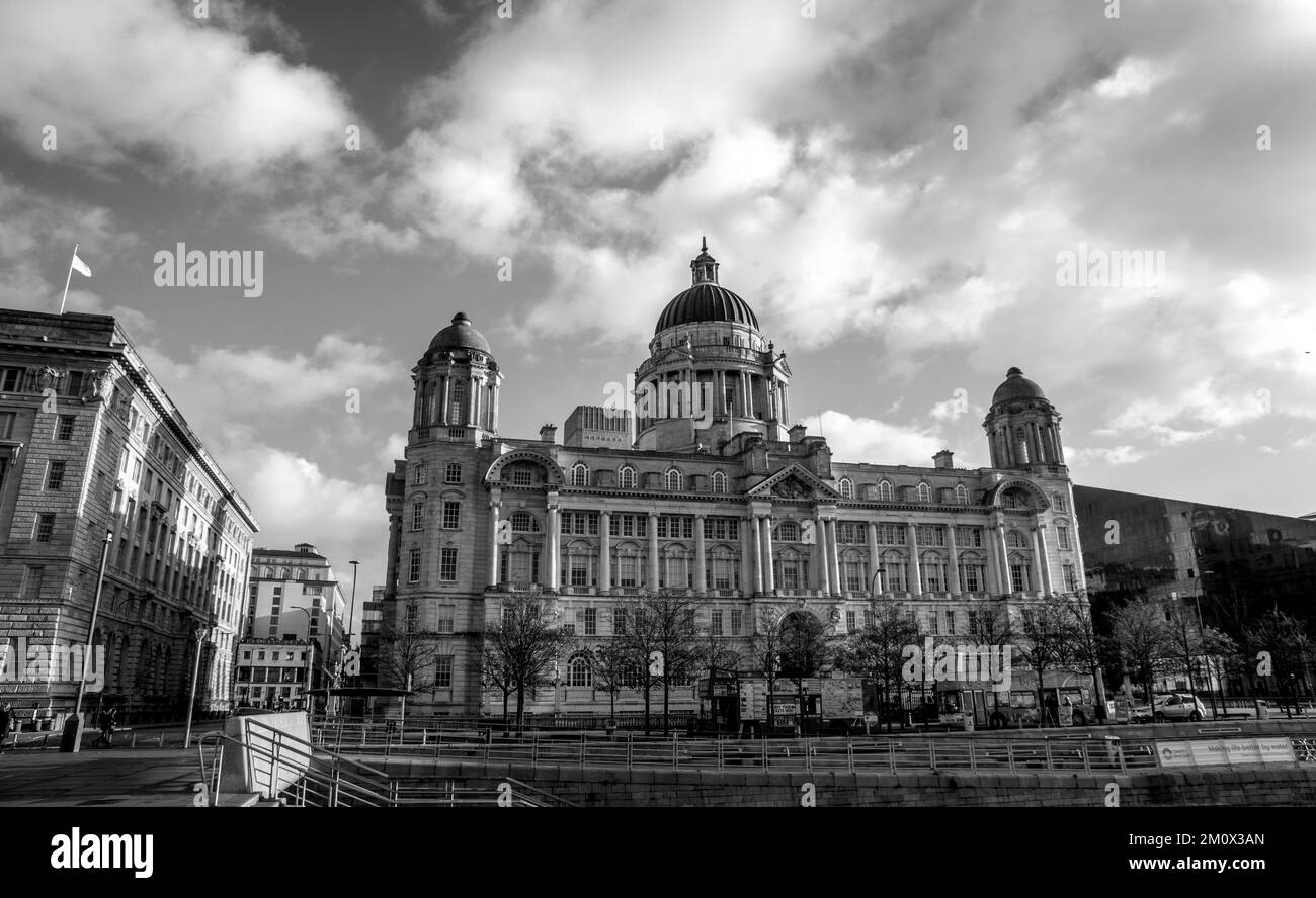 Liverpool docks sights Stock Photo - Alamy
