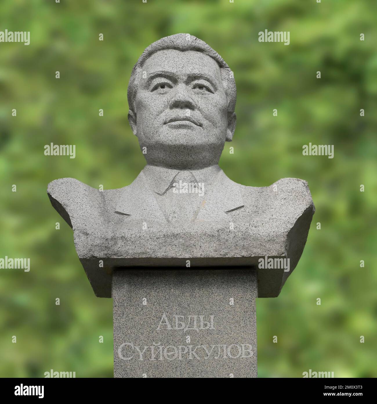 Statue of Abdy Suerkolov, Former Minister, Government and Party ...