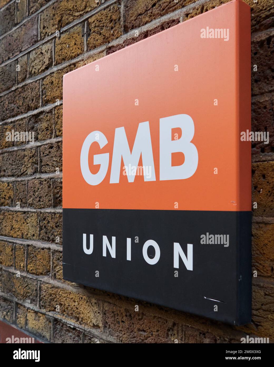 GMB Union Sign, Outside Headquarters Stock Photo - Alamy