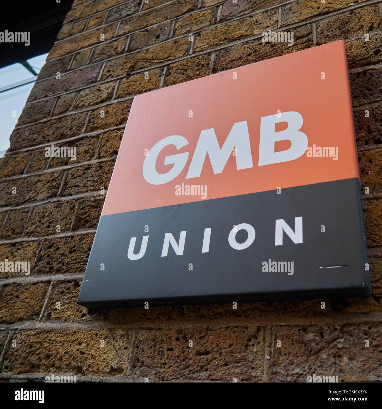GMB Union Sign, Outside Headquarters Stock Photo - Alamy