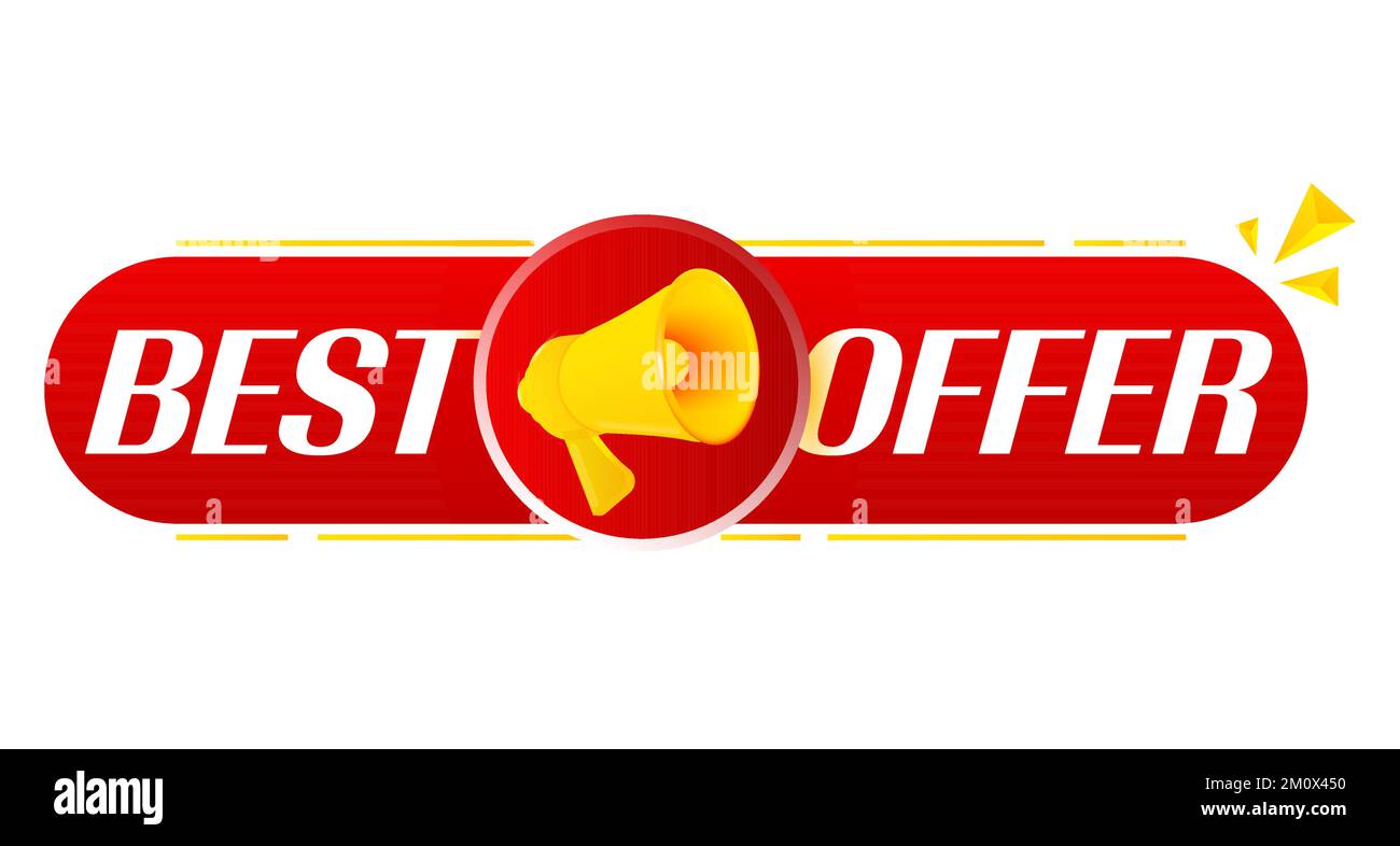 Megaphone top on white Cut Out Stock Images & Pictures - Alamy