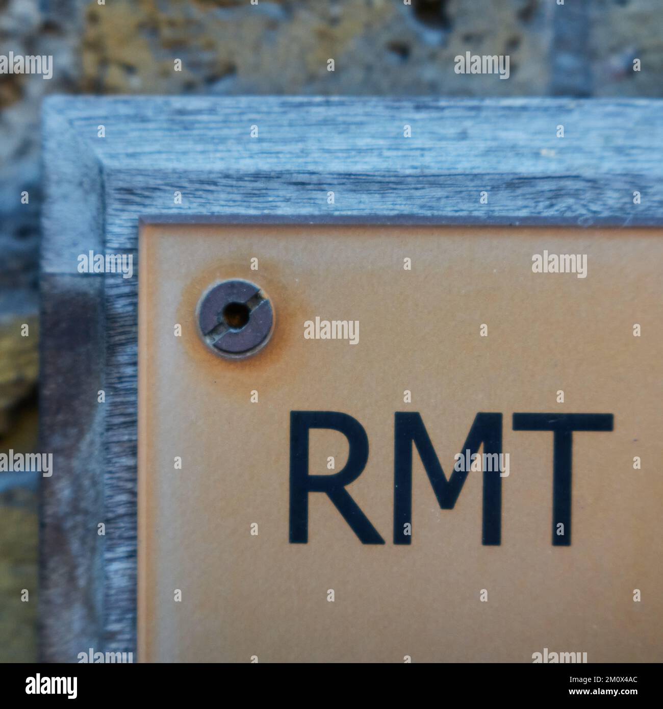 RMT Union sign, outside HQ Stock Photo - Alamy