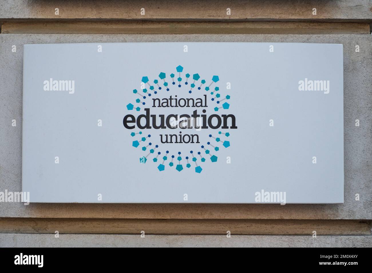 National Education Union sign, outside headquarters Stock Photo - Alamy