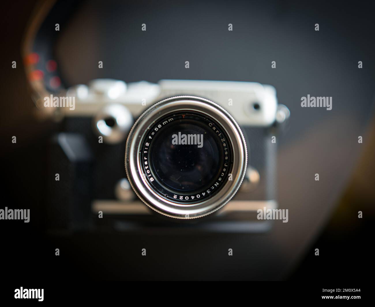 A shallow focus of Olympus Pen F camera with lens Stock Photo - Alamy