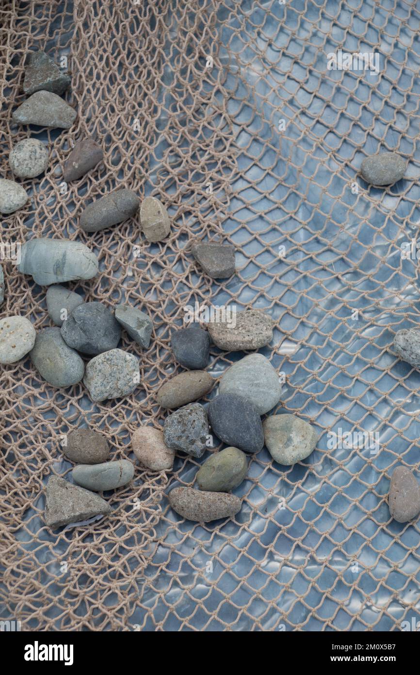 Background texture consist of full of little pebbles Stock Photo - Alamy